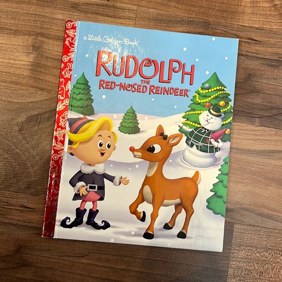 Little Golden Book | Holiday | New Rudolph The Red Nosed Reindeer ...